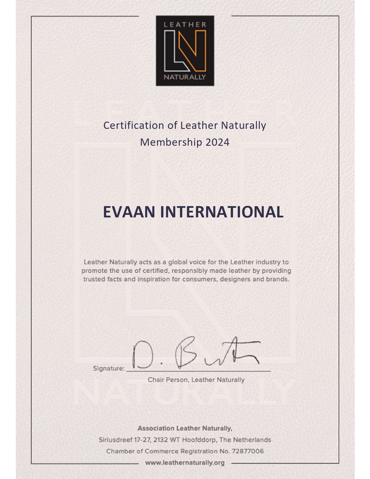India's Best Leather Goods Manufacturer - Evaan International